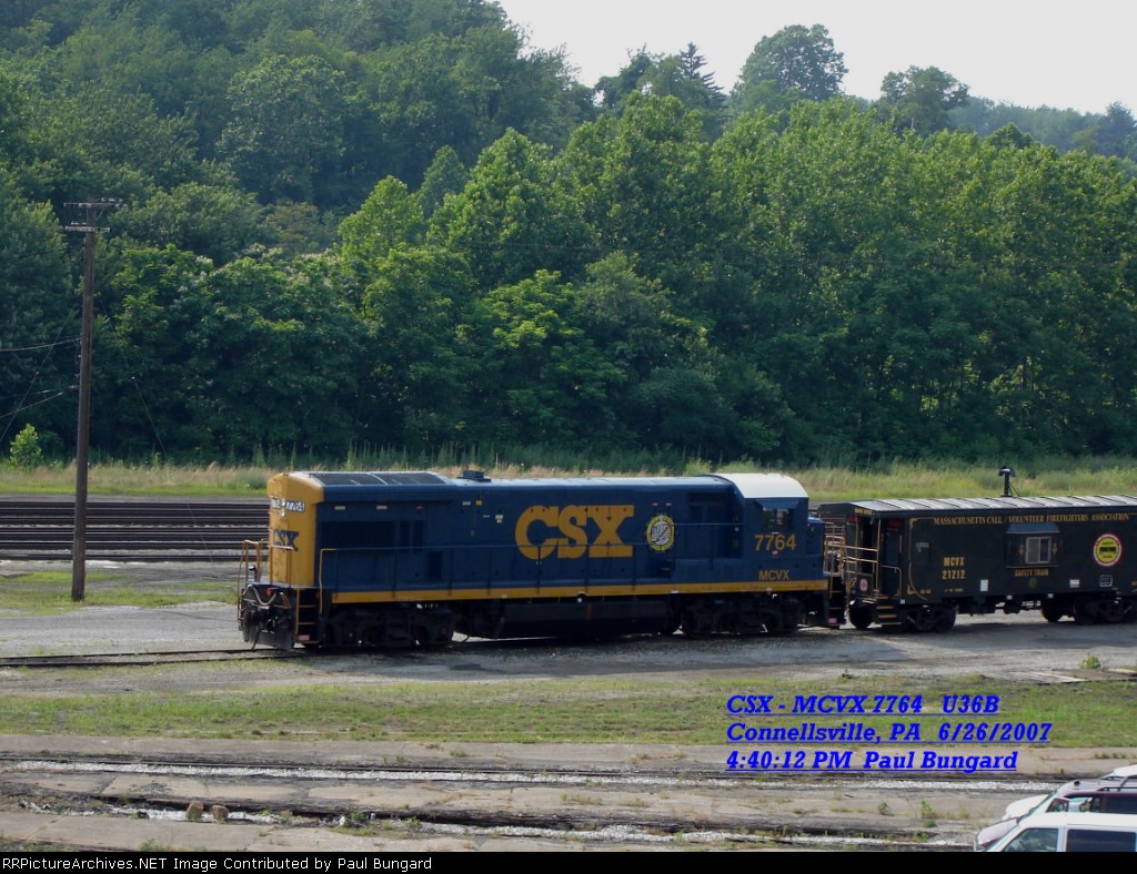 CSX - MCVX 7764 U36B June 26, 2007